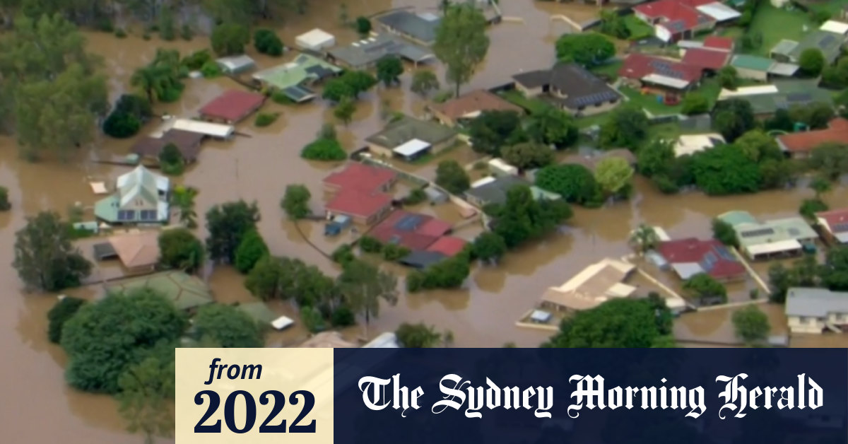 Video Flood Maps Show Extent Of Queensland Flood Disaster